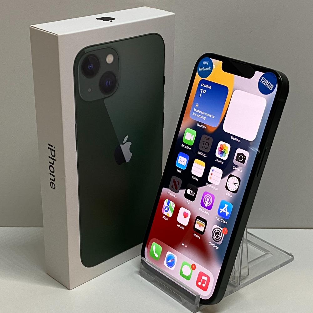 Pre-owned Apple iPhone 13 Unlocked 128GB Model A2633 in Green Boxed ...